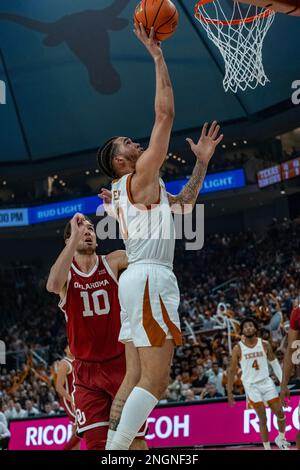 Texas, USA. 18th Feb, 2023. Timmy Allen #0 of the Texas Longhorns in ...