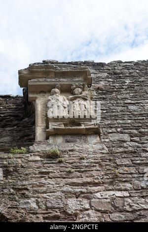 Raglan Castle (Welsh: Castell Rhaglan) is a late medieval castle just ...