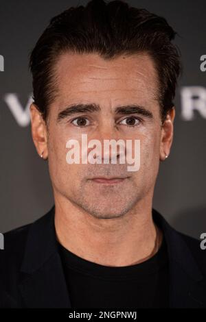 Colin Farrell poses for photographers upon arrival for the premiere of ...