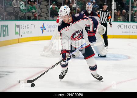 Columbus Blue Jackets defenseman Nick Blankenburg skeates against the ...