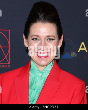 Mara LePere Schloop arrives at The 27th Annual ADG Awards held at ...