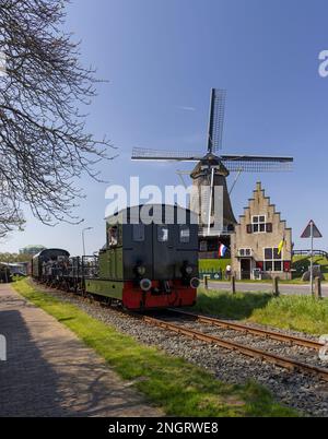 Steam locomotive, Medemblik, Noord Holland, Netherlands Stock Photo - Alamy