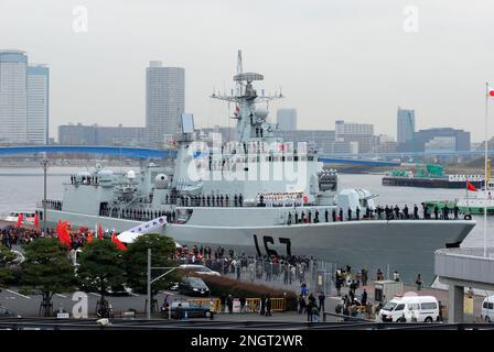 Tokyo, Japan - November 28, 2007: People's Liberation Army Navy PLANS ...