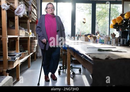 Wallroda, Germany. 27th Oct, 2022. In the workshop of the Steyer ...