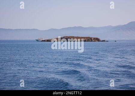 a rocky shore on akamas peninsula in cyprus Stock Photo - Alamy