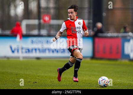 Rotterdam - Delano van der Heijden scores during the match between ...