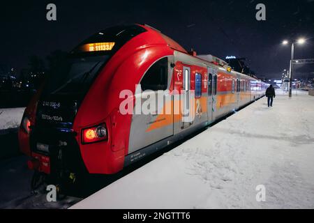 Polregio train on Warszawa Glowna station in Warsaw city, capital of ...