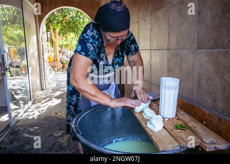 Mrs Sofia in Sofia And Andreas Traditional House in Letymbou village in ...