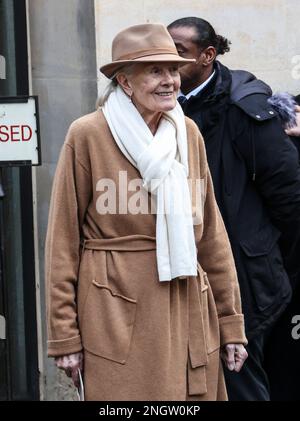 Dame Vanessa Redgrave seen attending the Vivienne Westwood Memorial ...