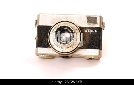 werra camera, dirty and dusty vintage film camera ,made in germany ...