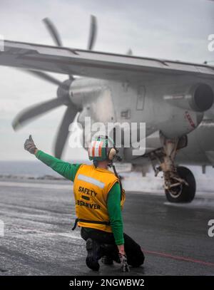 PHILIPPINE SEA (Nov. 26, 2022) Seaman Elias Hadley, from Grand Rapids ...