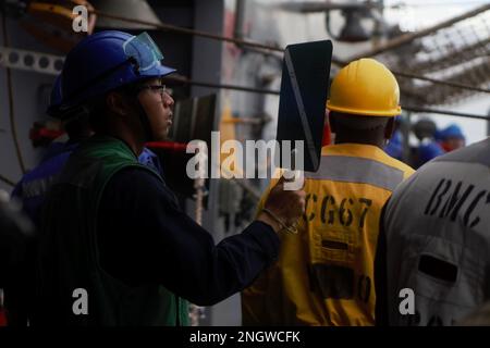 PHILIPPINE SEA (Nov. 26, 2022) Seaman Elias Hadley, from Grand Rapids ...