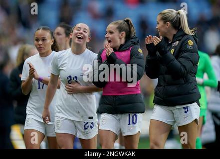 (left to right) Alessia Russo, Maya le Tissier, Jayde Riviere, Phallon ...