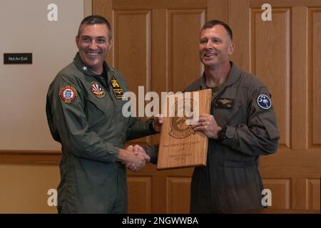 Italian Navy Rear Adm. Marco Casapieri, chief of naval air forces ...