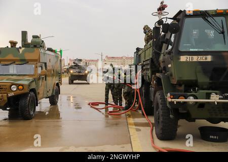 Soldiers assigned to 61st Chemical, Biological, Radiological and ...