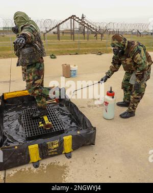 Soldiers assigned to 61st Chemical, Biological, Radiological and ...