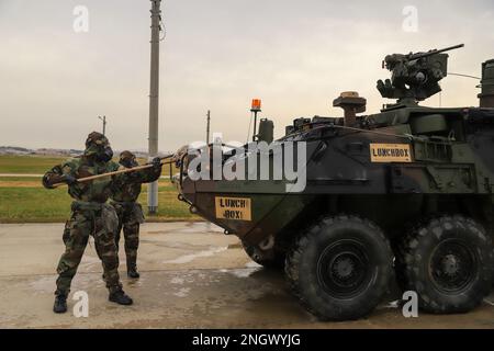 Soldiers assigned to 61st Chemical, Biological, Radiological and ...