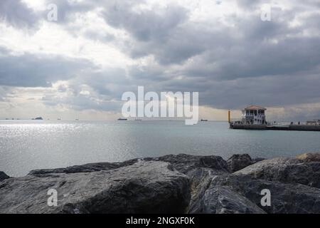 Moda Pier, Moda is a quarter in Kadıkoy district of Istanbul, Turkey ...
