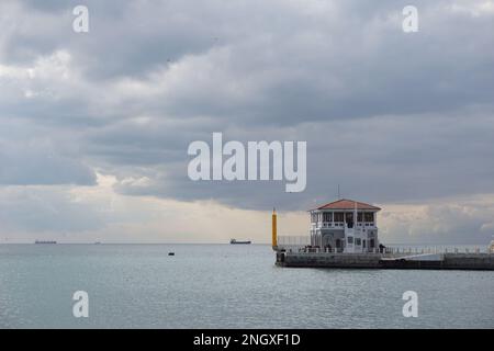 Moda Pier, Moda is a quarter in Kadıkoy district of Istanbul, Turkey ...
