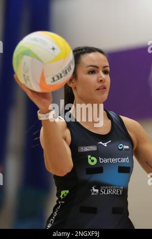 Leeds, UK. 19th Feb, 2023. Leeds Beckett University Sports Arena, Leeds ...