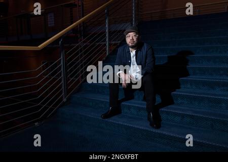 Director Ng Choon Ping poses for portrait photographs for the film ...