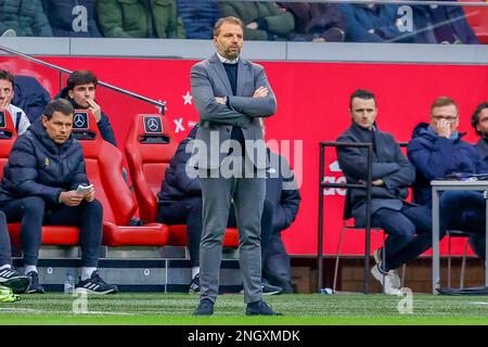 AMSTERDAM, NETHERLANDS - FEBRUARY 2: Head Coach Brian Priske of ...
