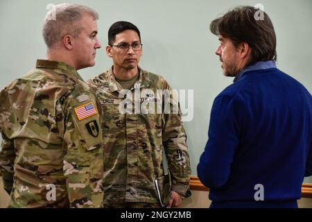 Col. Frankie Cruz, commander of the 414th Contracting Support Brigade ...