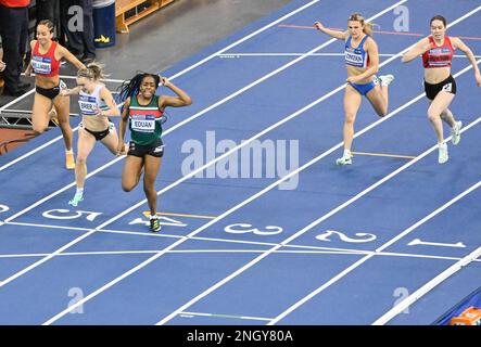 Success Eduan wins the Womens 200m final at the UK Athletics ...