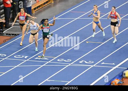 Success Eduan wins the Womens 200m final at the UK Athletics ...