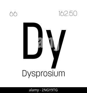 Darmstadtium symbol. Element number 110 of the Periodic Table of the ...