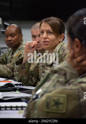 U.S. Army COL Becky Lust, of the G-1, FMD, Integrated Personnel and Pay ...