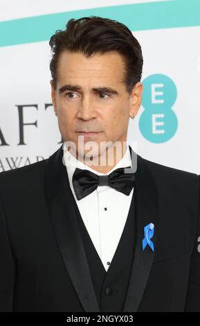 Colin Farrell, 2023 EE BAFTA Film Awards, The Royal Festival Hall ...
