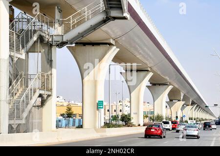 Riyadh Metro Line views Stock Photo - Alamy