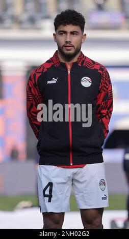 Egypt, Cairo, 19 February 2023 - Team photo of Egypt under 20 - Mostafa ...