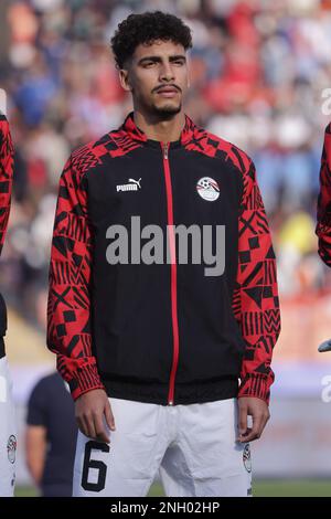Egypt, Cairo, 19 February 2023 - Team photo of Egypt under 20 - Mostafa ...