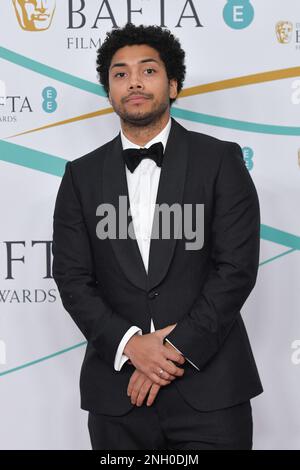 Chance Perdomo attending the EE BAFTA Film Awards 2023 at The Royal ...