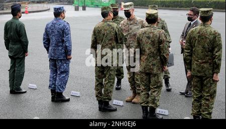 Lt. Gen. Ryoji General Takemoto, Commanding General of the Japan Ground ...