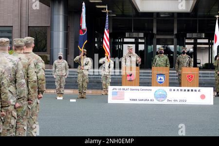 Lt. Gen. Ryoji General Takemoto, Commanding General of the Japan Ground ...