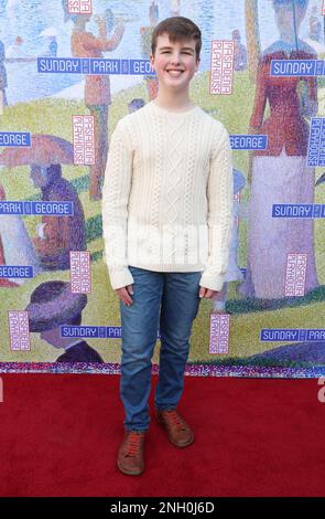 Iain Armitage, at Opening Night For "Sunday In The Park With George" at ...