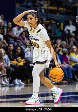 February 19 2023 Berkeley, CA U.S.A. California guard Jayda Curry (30 ...