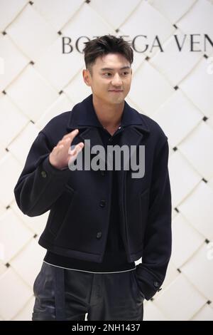 Chinese former competitive swimmer Ning Zetao attended Bottega Veneta ...