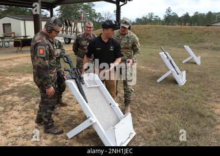 French Brig. Gen. Ivan Martin, commander of the Infantry School in ...
