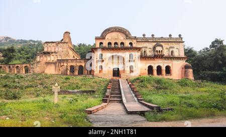 Rear View of Hriday Shah Mahal Build in 1790 for the Hriday Shah the Son of Maharaja Chhatrasal ...
