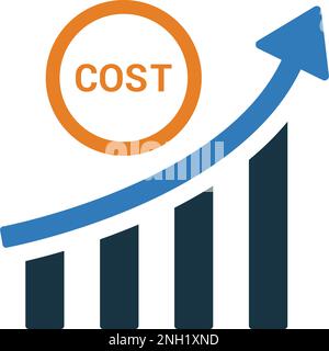 High Cost icon. Fully editable vector EPS use for printed materials and ...
