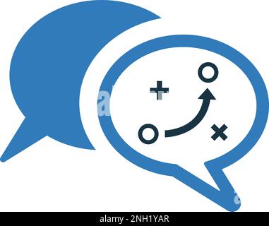 Discuss Strategy icon use in mobile and app development or commercial ...