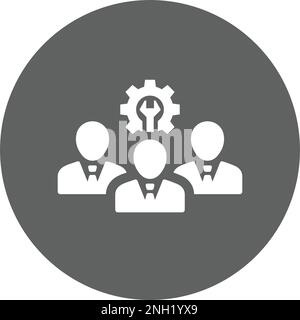 Technical Team icon design template vector illustration for graphic and ...
