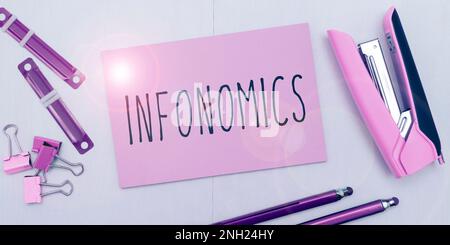 Conceptual display Infonomics, Word for visual image used to represent ...