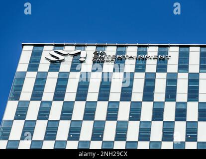 SM Entertainment Building (Headquarter) in Seoul. SM Entertainment’s ...