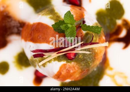 Dahi Bhalla Also Called Dahi Vada, Dahi Bhalle Or Dahi Bada Are Fried ...