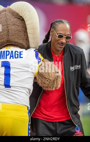 Los Angeles Rams' Mascot Rampage prior to the NFL International Series ...
